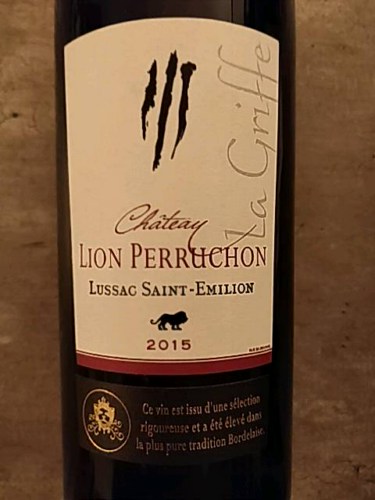 Château Lion Perruchon La Griffe Lussac-Saint-Émilion | Vivino US