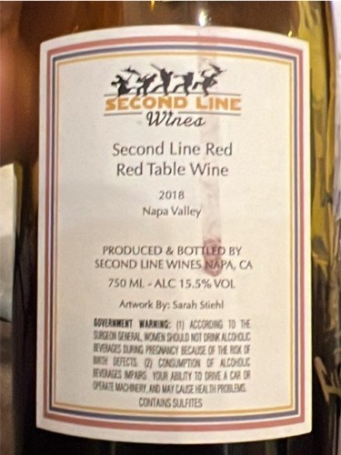 Second Line Wines Second Line Red | Vivino US
