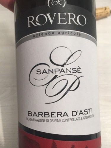 Rovero Sanpansè Barbera d'Asti | Vivino Canada