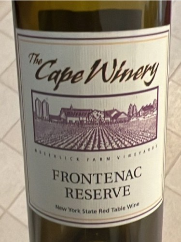 The Cape Winery Frontenac Reserve | Vivino US