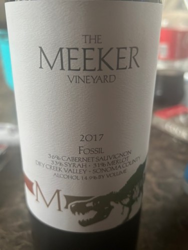 The Meeker Vineyard Fossil Blend | Vivino US