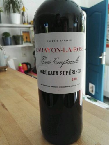 2014 Dulong Carayon La Rose Cuvée Exceptionnelle Bordeaux Supérieur ...