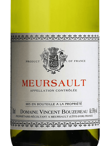 Vincent Bouzereau Meursault | Vivino US