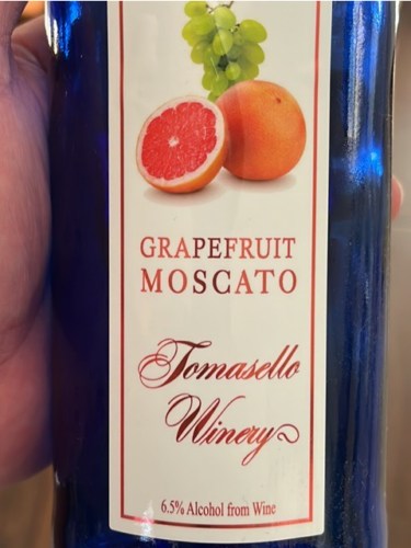 Tomasello Winery Grapefruit Moscato | Vivino English