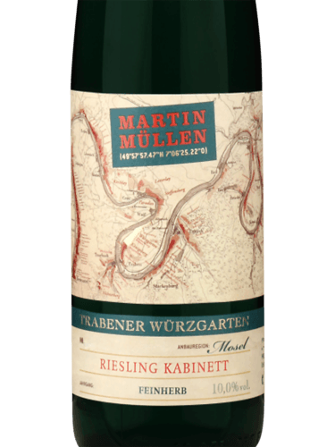 2020 Martin Müllen Trabener Würzgarten Riesling Kabinett Feinherb ...