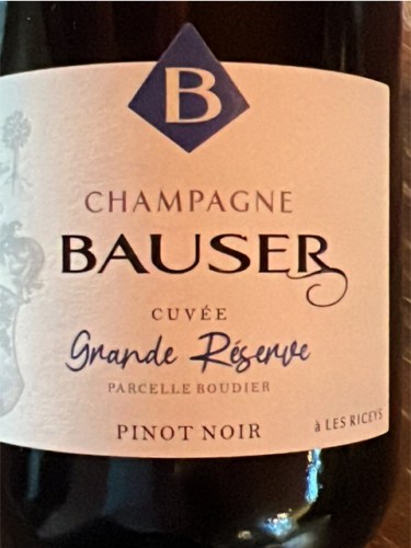 Champagne Bauser Cuvée Grande Réserve Pinot Noir | Vivino US