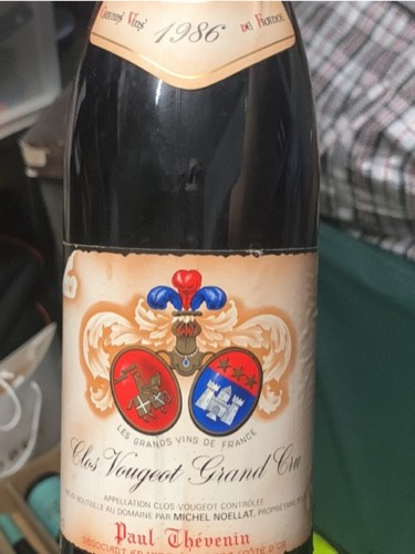 Paul Thevenin Clos Vouqeot Grand Cru | Vivino US