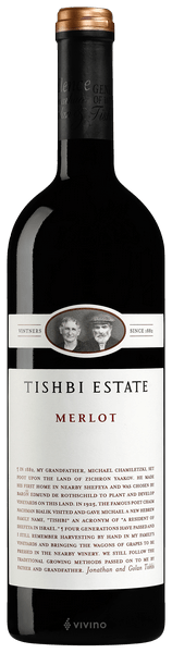 Tishbi Estate Merlot | Vivino US