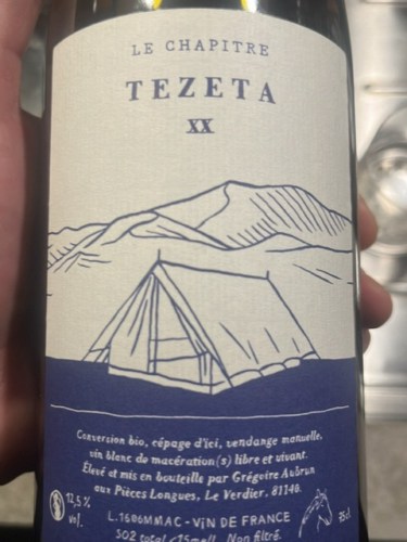 Le Chapitre Tezeta | Vivino US