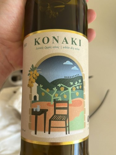 Union Heraklion (Ενωση Ηρακπειου) Κονακί Οίνος Ερυθρός Ενρός (Konaki ...