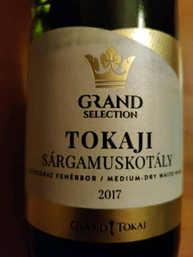 Grand Tokaj Grand Selection Tokaji Sárgamuskotály | Vivino English