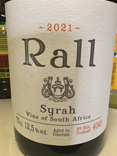 Rall Syrah | Vivino US