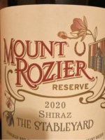 Mount Rozier Estate Reserve The Stableyard Shiraz | Vivino US