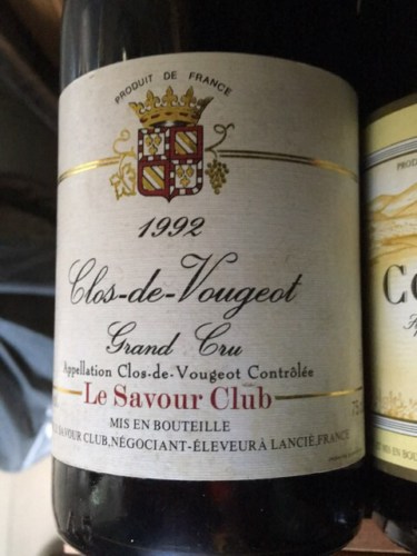 1992 Le Savour Club Clos de Vougeot Grand Cru | Vivino US
