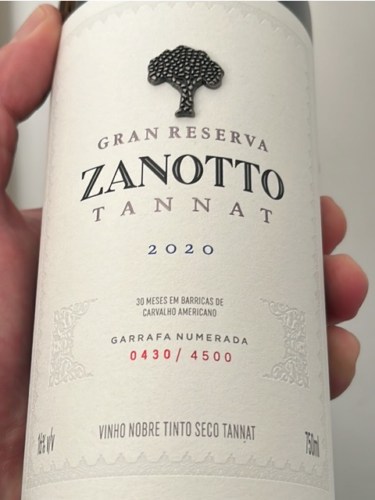 Zanotto Gran Reserva Tannat | Vivino English