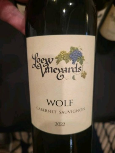 Loew Vineyards Wolf Cabernet Sauvignon | Vivino US