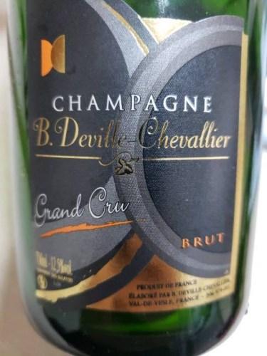 B. Deville Chevallier Brut Champagne Grand Cru | Vivino España