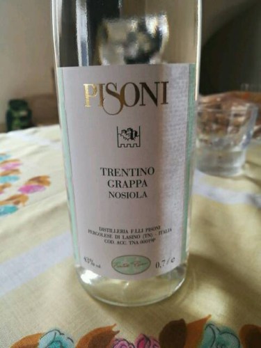 N.V. Azienda Agricola Pisoni Grappa Nosiola | Vivino US