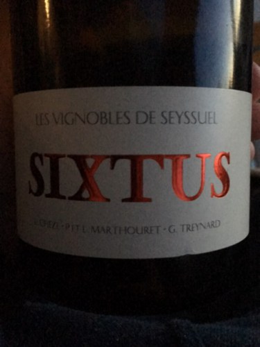 2013 Louis Chèze Les Vignobles de Seyssuel Sixtus Blanc | Vivino