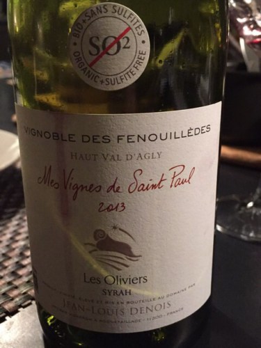 2013 Jean-Louis Denois Vignoble des Fenouillédes Mes Vignes de Saint ...
