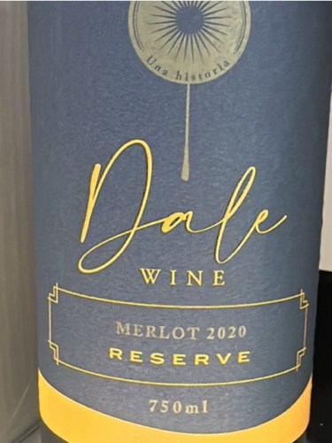 Dale Wine Reserve Merlot | Vivino US