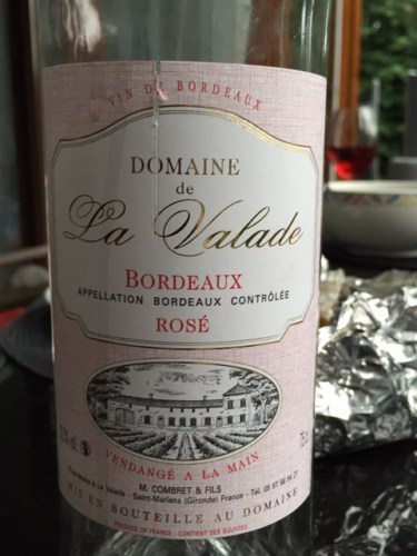 Domaine de la Valade Bordeaux Rosé | Vivino France