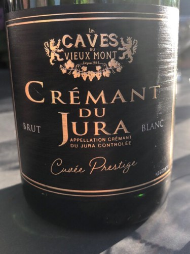 Les Caves Du Vieux Mont Cuvée Prestige Crémant Du Jura Brut Blanc