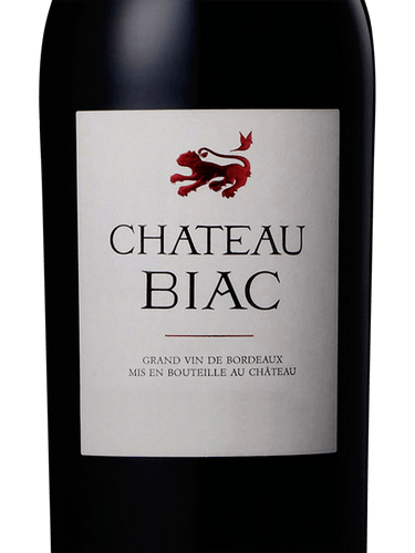 Château Biac Bordeaux | Vivino English