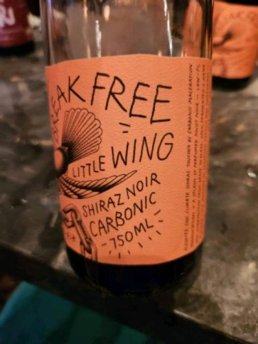 Clandestine Vineyards Break Free Little Wing Carbonic Shiraz Noir ...