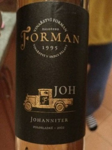 Vinařství Forman Johanniter Polosuché | Vivino US