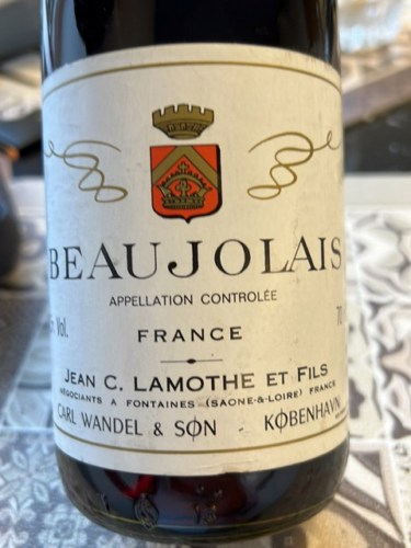 Jean Lamothe Beaujolais | Vivino US