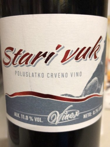 Vinex Grozd Stari Vuk Poluslatjo Crveno | Vivino US