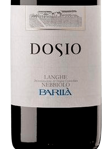 Dosio Barilá Nebbiolo Langhe | Vivino US