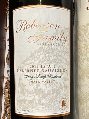 Robinson Family Vineyards Cabernet Sauvignon | Vivino US