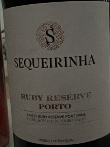 N.V. Sequeirinha Ruby Reserve Porto | Vivino US