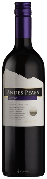 Andes Peaks Merlot | Vivino