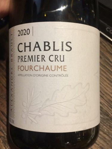 Alexandre Brault Chablis Premier Cru 'Fourchaume' | Vivino US