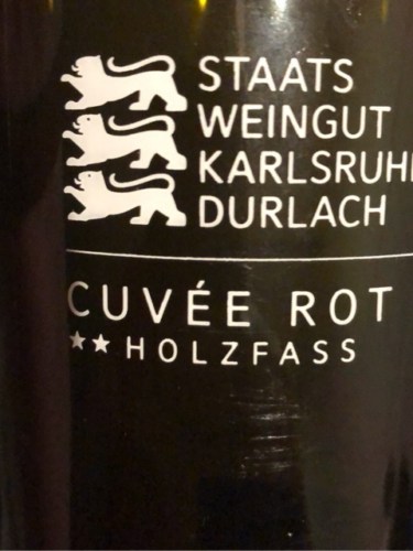 Staatsweingut Karlsruhe-Durlach Cuvée Rot ** Holzfass | Vivino Nederland