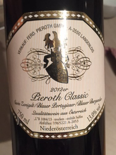 Pieroth Cuvée Classic | Vivino 日本