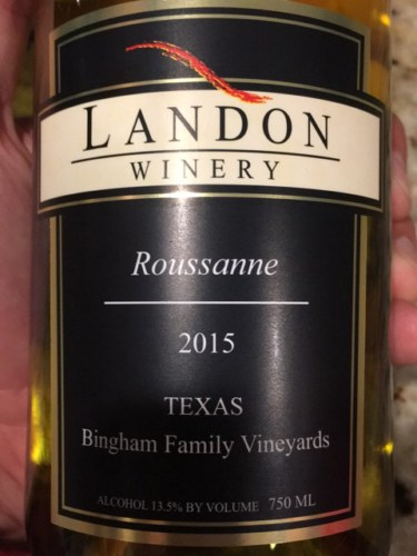 Landon Winery Bingham Family Vineyards Roussanne | Vivino United States