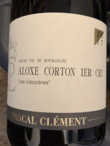 Pascal Clément Aloxe Corton 1er Cru 'Les Valozières' | Vivino English