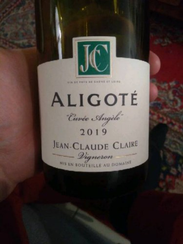 Jean-Claude Claire Cuvée Angèle Aligoté | Vivino US