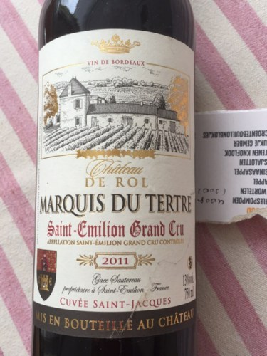 Vignobles Sautereau Château de Rol Marquis du Tertre Saint-Émilion ...
