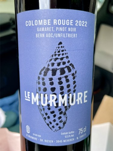 Le Murmure (Weinbau MurmureDuVent) Colombe Rouge | Vivino France