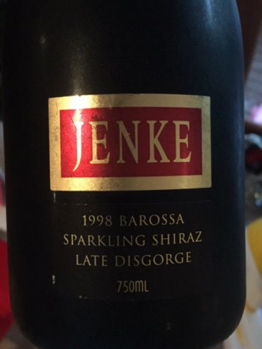 Jenke Vineyards Late Disgorge Sparkling Shiraz | Vivino US