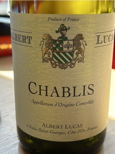 Albert Lucas Chablis | Vivino English
