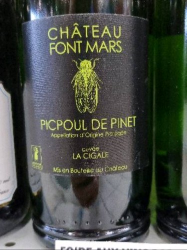 Château Font Mars Cuvée la Cigale | Vivino US