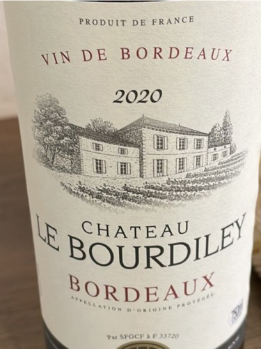 2020 Château le Bourdiley Bordeaux Rouge | Vivino
