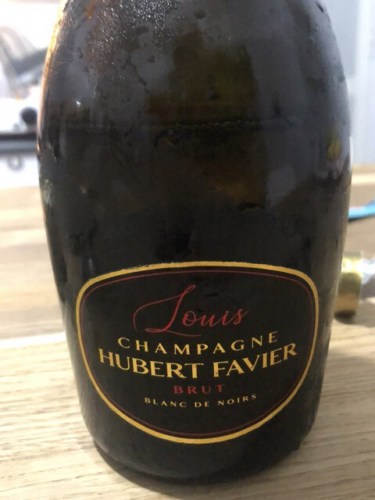 Hubert Favier Louis Blanc de Noirs Brut Champagne | Vivino US
