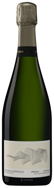 Franck Bonville Millésime Chant D'une Energie Libérée Champagne Grand ...